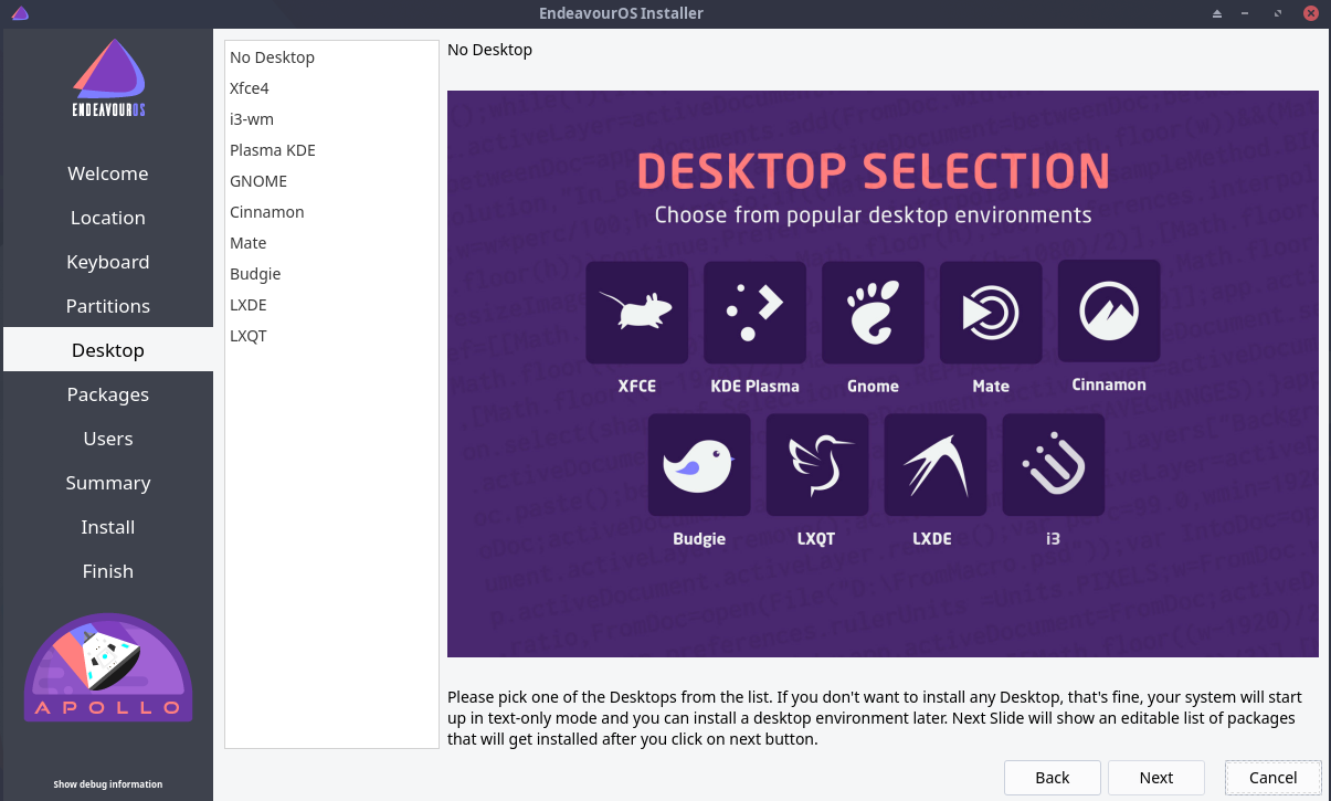 Media images – EndeavourOS